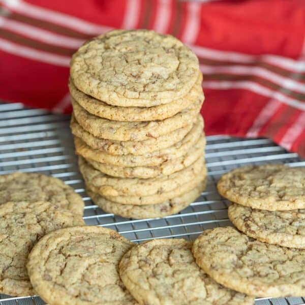 Chocolate English Toffee Bit Cookies - My Cookie Journey