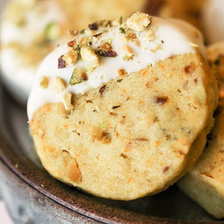 Pistachio Date and Orange Cookies - My Cookie Journey