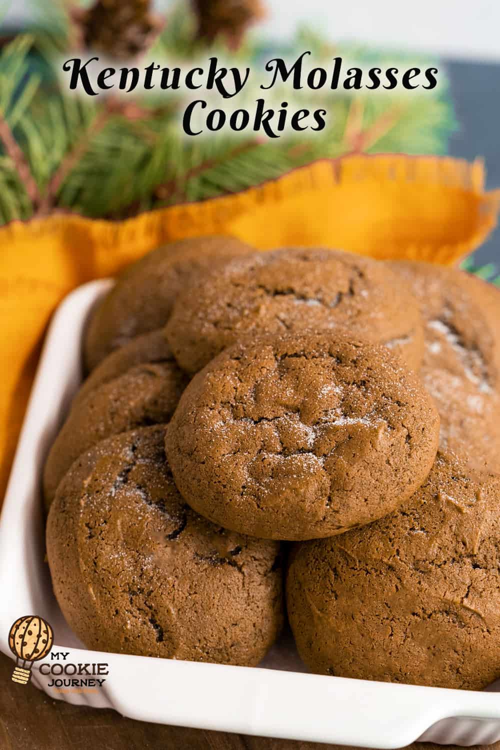 Kentucky Molasses Cookies - My Cookie Journey