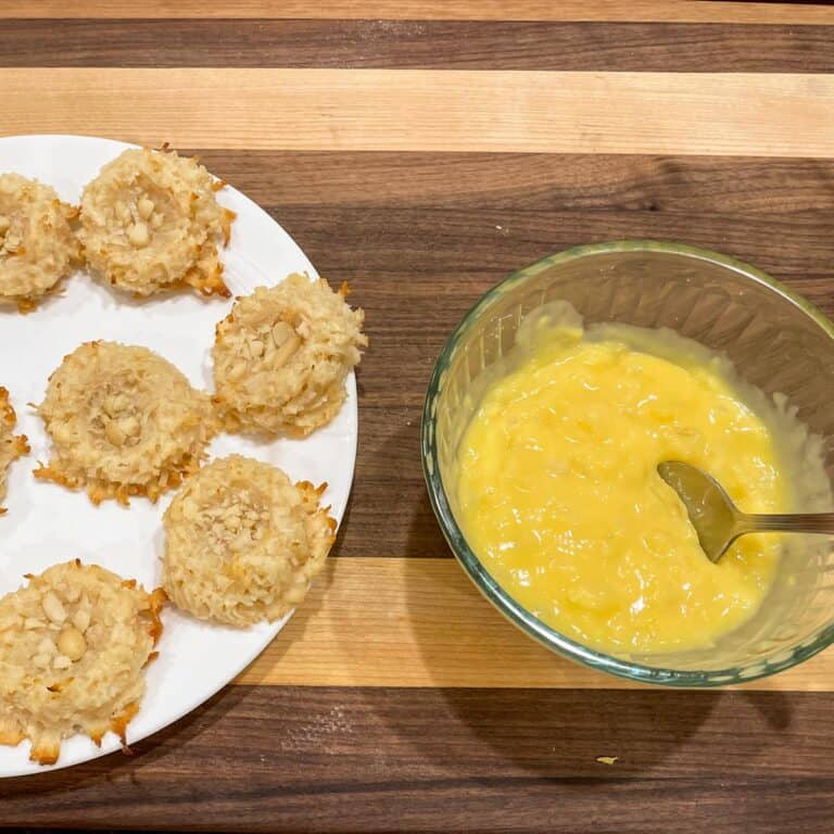 Creamy Coconut Pineapple Macaroons - My Cookie Journey