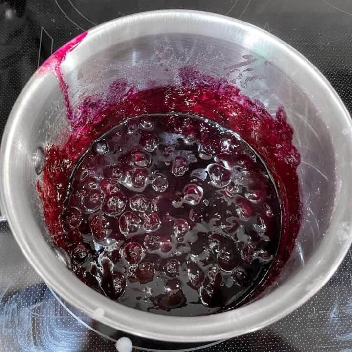 Home Made Blueberry Filling - My Cookie Journey