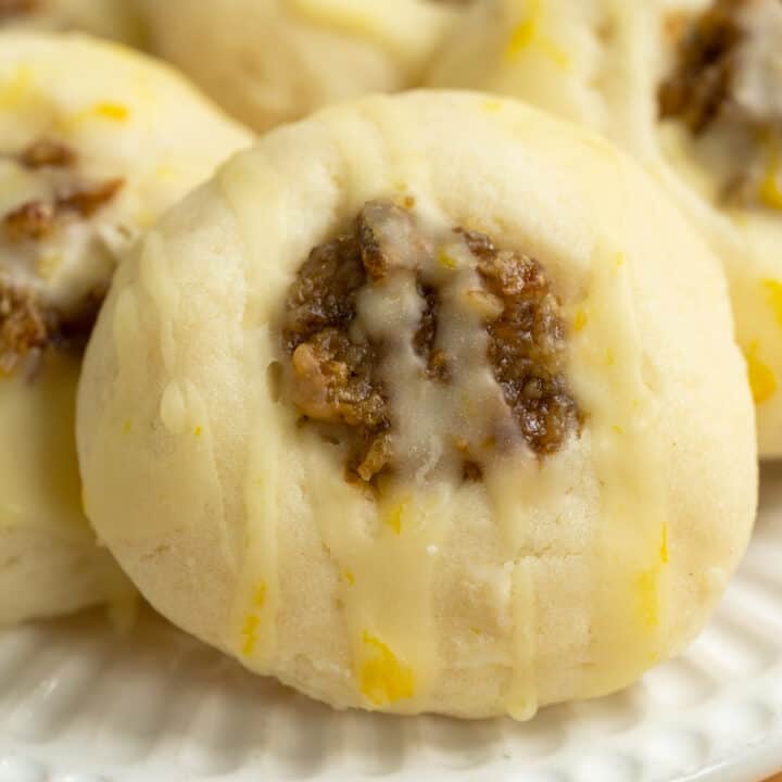 Walnut Date with Honey Orange Glaze Cookies - Revised - My Cookie Journey