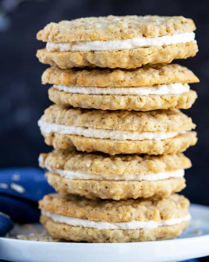 Oatmeal Cream Filled Cookies - My Cookie Journey