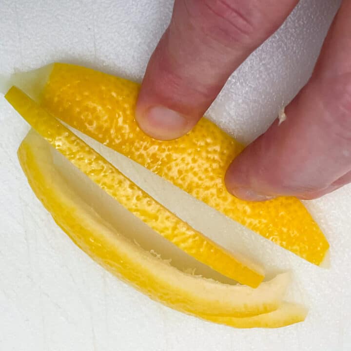 Homemade Candied Lemon Peel - My Cookie Journey